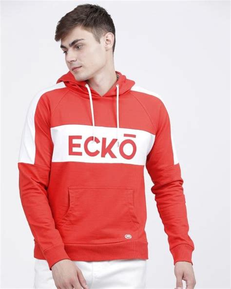 Buy Colourblock Hoodie With Kangaroo Pocket Online At Best Prices In