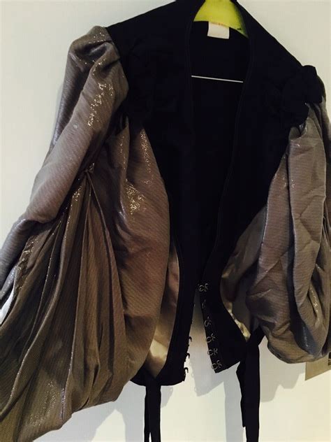 Rare Archive Vintage Sass And Bide Eclectic Bolero Silk Gem