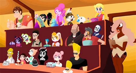 Random Chars 4 Game Night By Mariiboops On Deviantart