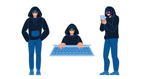 Hacker Man Vector 20295214 Vector Art At Vecteezy