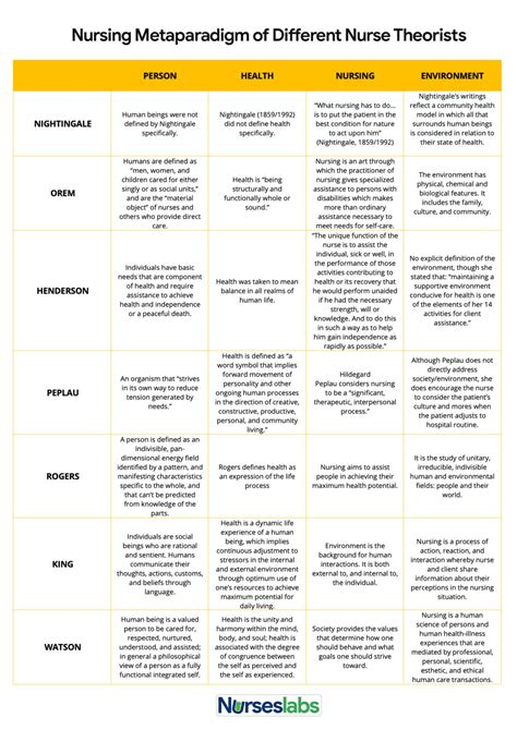 Nursing Theories And Theorists The Definitive Guide For Nurses Nurseslabs