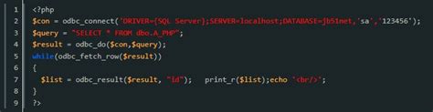 Php743连接mssql Server方法php74 Sqlsrv Csdn博客