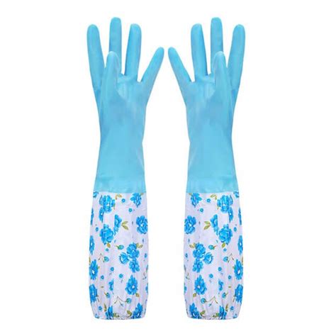 Regular Kitchen Gloves Blue Kg 1428