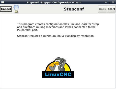 Configure LinuxCNC For HobbyCNC Boards HobbyCNC