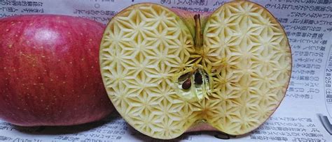 Awesome Fruit And Vegetable Carvings By Japanese Artist Gaku