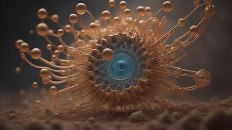 Premium Ai Image Abstract Nanotechnology Background