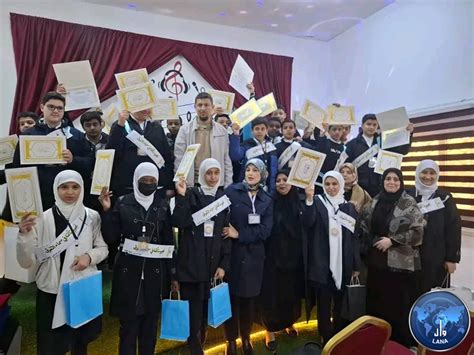 وكالة الأنباء الليبية مدرسة العلمين للتعليم الأساسي تكرم طلابها
