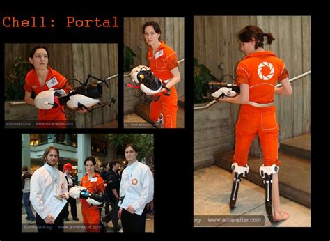 Chell Cosplay Portal By ~lambda2441 On Deviantart Cool Costumes