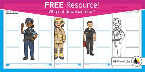 Free Patriot Day What Makes A Hero Activity Teacher Made
