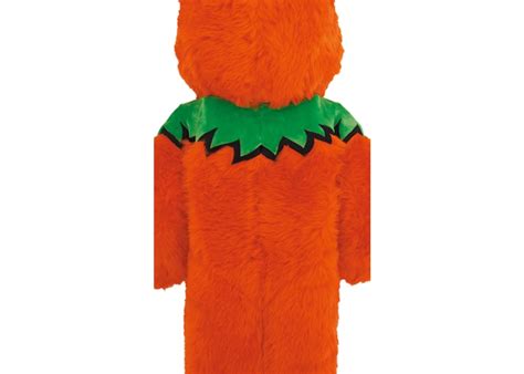 Bearbrick X Grateful Dead Dancing Bear Costume Ver 1000 Orange Us