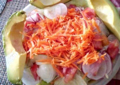 Ensalada Para Acompañar Pescado Receta De Cony Serrano Cookpad