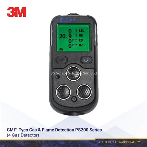 3m Gmi™ Tyco Gas And Flame Detection Ps200 Series Multi Gas Detector Gas