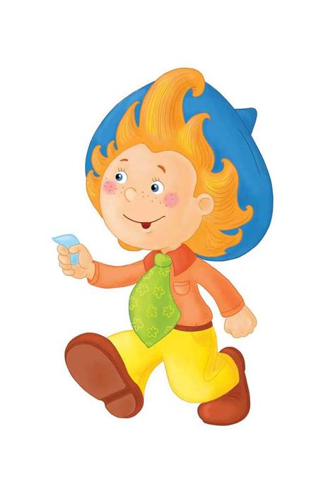 Иллюстрация Незнайка в стиле детский | Illustrators.ru