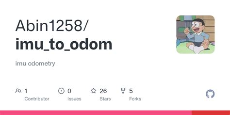 Imu To Odom Src Imu To Odom Cpp At Master Abin Imu To Odom Github