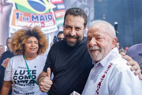 Pesquisa Mostra Como Lula Pode Impulsionar Voto Em Boulos Em São Paulo