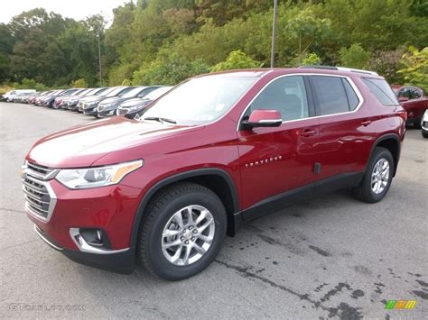 2018 Cajun Red Tintcoat Chevrolet Traverse LT AWD 122684250 GTCarLot