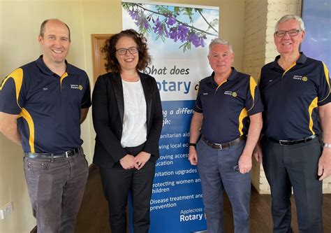 Guest Speaker Caroline Robinson Rotary Club Of Applecross