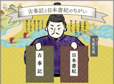 古事記と日本書紀のちがい 拡大版 なら記紀万葉 History Vault boy Study