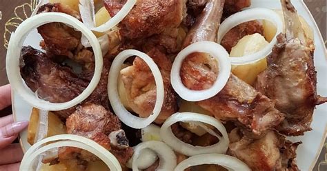 Запеченный кролик рецепт автора Гаянэ