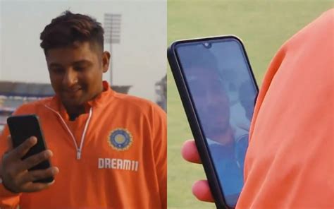 Sarfaraz Khan Gets A Surprise From Brother Musheer After Dream Test Debut
