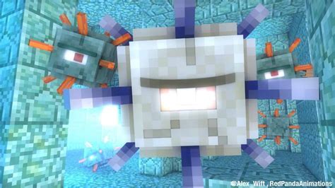 Minecraft Elder Guardian 위치 공격 드롭 등