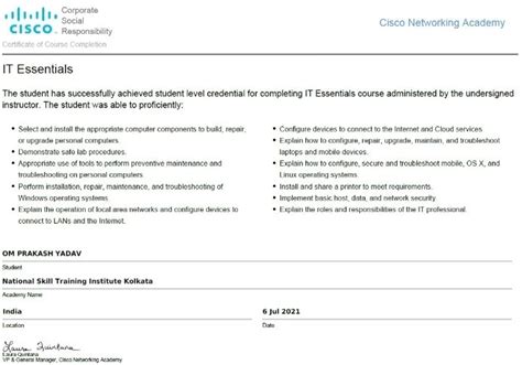 Om Prakash Yadav On Linkedin Cisconetworkingacademy