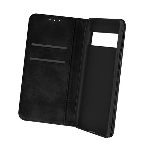 Etui Folio Google Pixel 6 Pro Funkcja portfela Obsługa wideo czarny