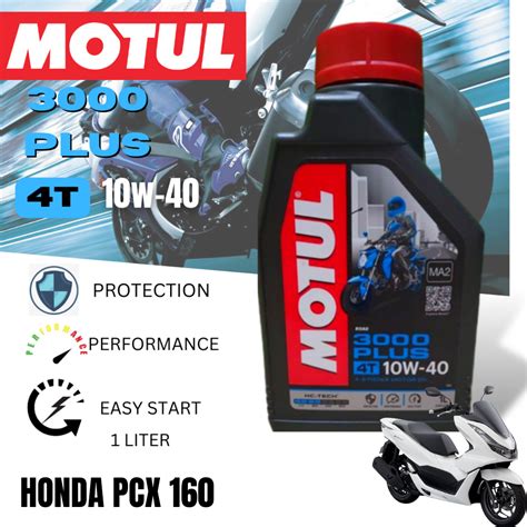 Motul 3000 Plus 4t 10w 40 For Honda Pcx 160 Engine Oil For Motor 4