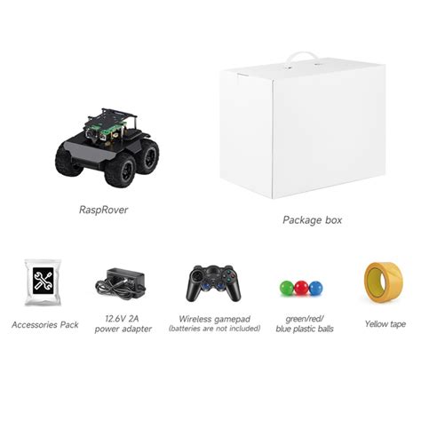 Rasprover 4wd Ai Roboter Für Raspberry Pi 5 Bastelgarage Elektronik Online Shop