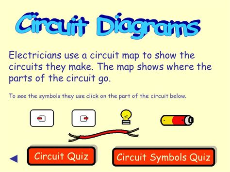 Circuit Symbols Quiz Diagram Board