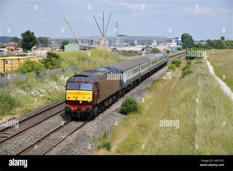 West Coast Railways Class 57 Number 57010 Working Burton On Trent