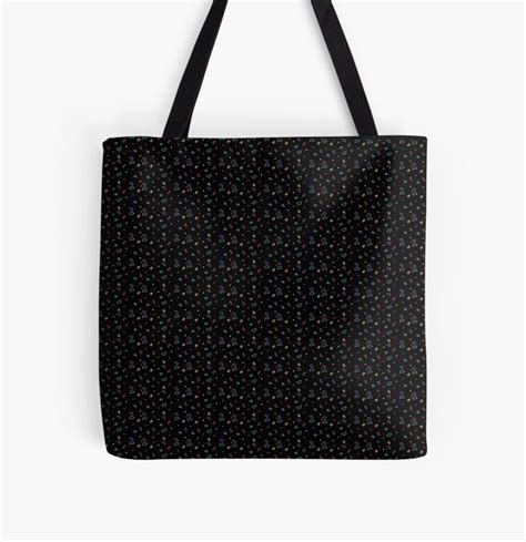 Colorful Random Shapes Pattern Colors Different Shapes Tote Bag