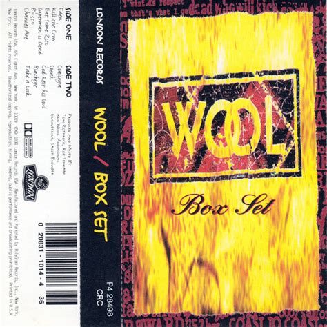 Wool Box Set 1994 Crc Cassette Discogs
