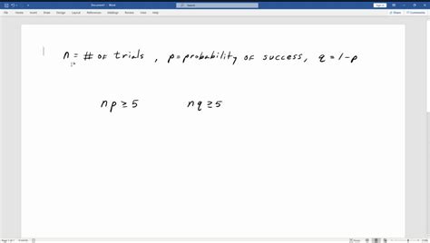 Solvedunder What Condition May We Use The Normal Approximation To The