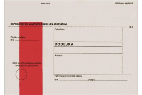 Obálka Dodejka B6 Krkonošské Obálky Odtrhovací Klopa Vlhčící Bez Poučení Recyklovaná 1 000