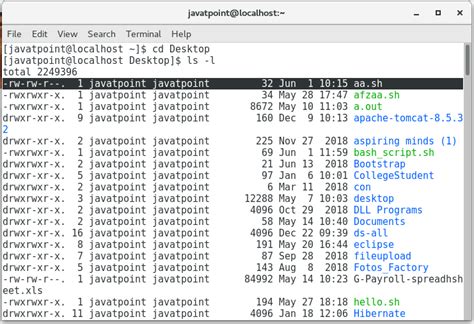 Filesystem File Permission Tpoint Tech