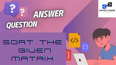 Java Matrix And 2d Array Sorting Tutorial Master The Essentials In One