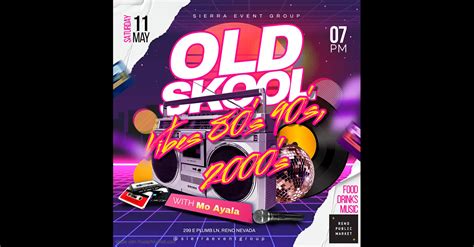 Old Skool Vibes 80s 90s 2000s W Mo Ayala Reno Public Market