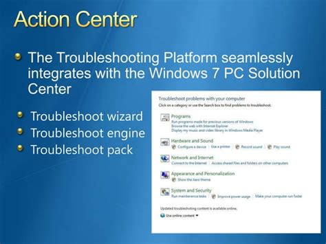 Windows 7 Overview Ppt