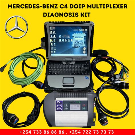 Mercedes Star Xentry Multiplexer Diagnostic Full Kit AUTO DIAGNOSTICS 254