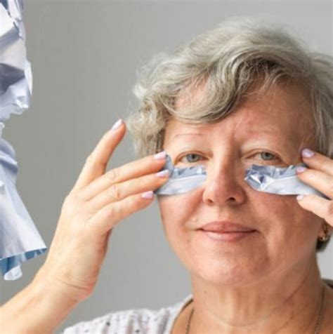 Покрийте очите си с алуминиево фолио ще повторите този трик повече от веднъж За Жената