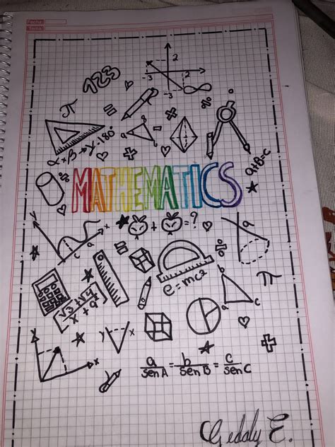 Portada De Matemáticas Portadas De Matematicas Carátulas Para My Xxx Hot Girl
