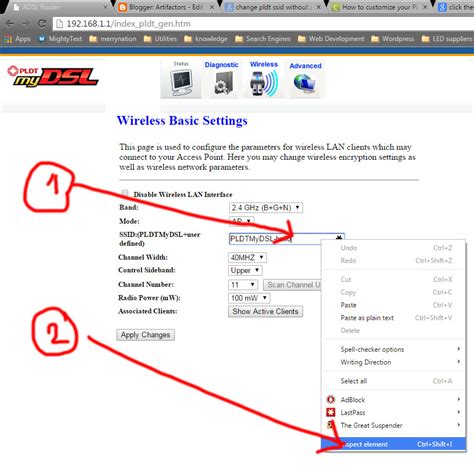 Artifactors How To Change The SSID Wifi Name Of PLDT MODEM Router Without The Annoying Prefix