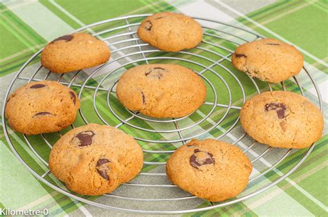Cookies chocolat cacahuètes Kilomètre