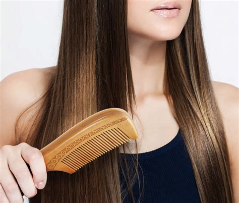 Wooden Comb Beautiful On Raw