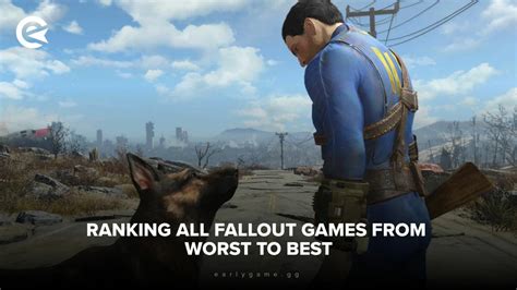 Earlygame Ranking All Fallout Games From Worst To Best