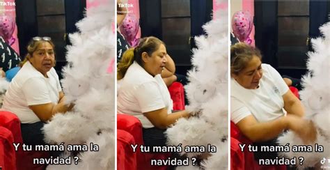 Tiktok Mujer Arma árbol De Navidad Y Hace Oídos Sordos A Las Críticas