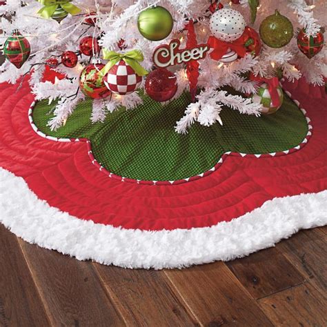 Ho Ho Tree Skirt Grandin Road
