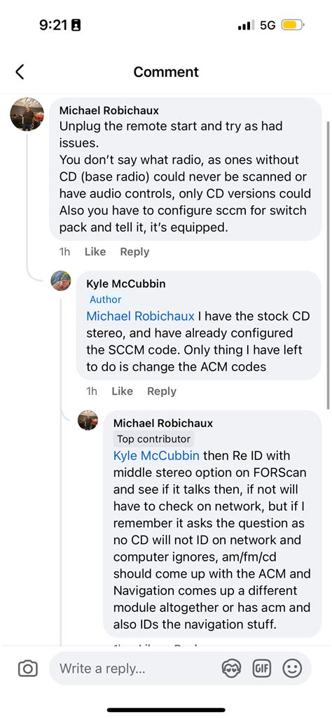 Acm Not Showing Up On Forscan Ford F150 Forum Community Of Ford