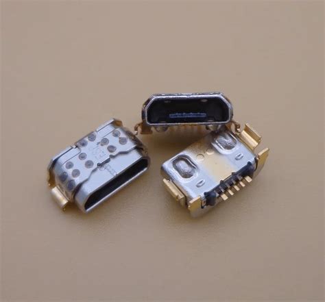 10 Pces Usb Micro Carregamento Doca Plug Carregador Porto Conector Para
